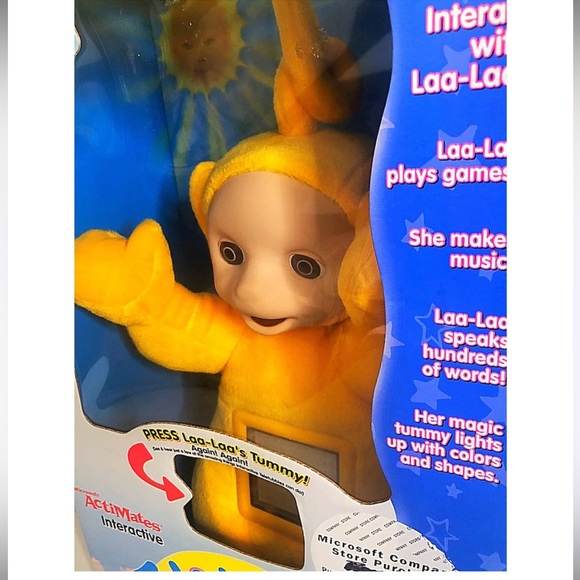 Microsoft | Toys | Microsoft 999 La La Teletubbies Interactive Plush ...